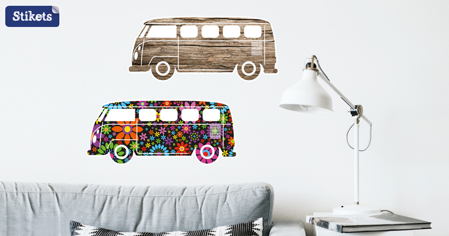 Stickers Voiture VW combi Westfalia 1 - Stikets